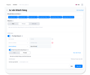 Dịch vụ cho thuê Nhân sự ảo AI – EM&AI - VAGENT